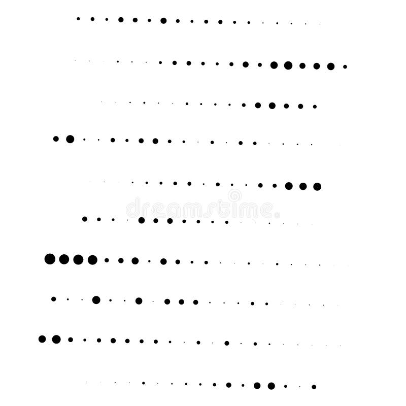 Random Dots Half-tone Element. Random Speckle, Stipple Geometric ...