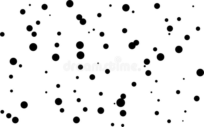 Random Dots Pattern Abstract Background Stock Illustration