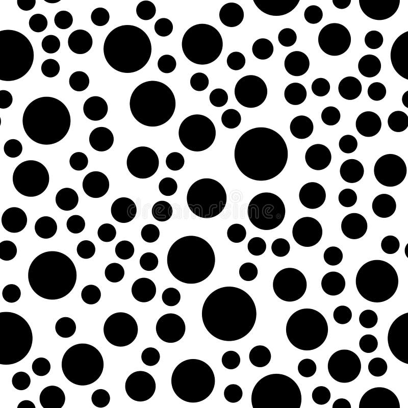 Random Dotted Seamless Pattern. Simple Geometric Background in Black ... Random Dotted Seamless Pattern. Simple Geometric Background in Black ...