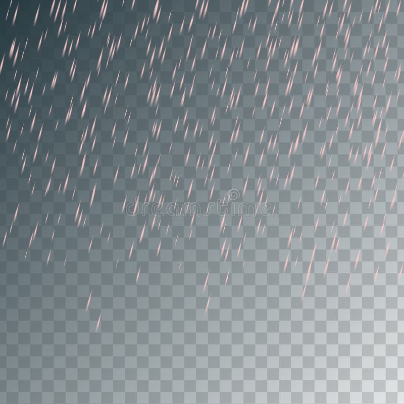 Random Falling Pink Rain Drops Stock Vector - Illustration of confetti ...