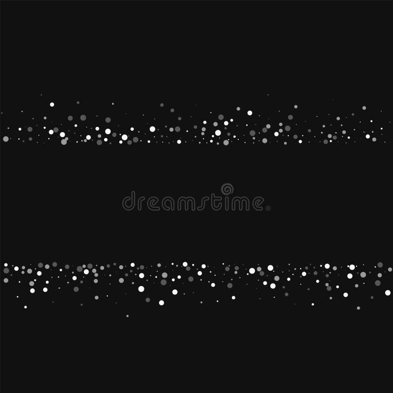 Random falling white dots. stock vector. Illustration of graphic - 98166973