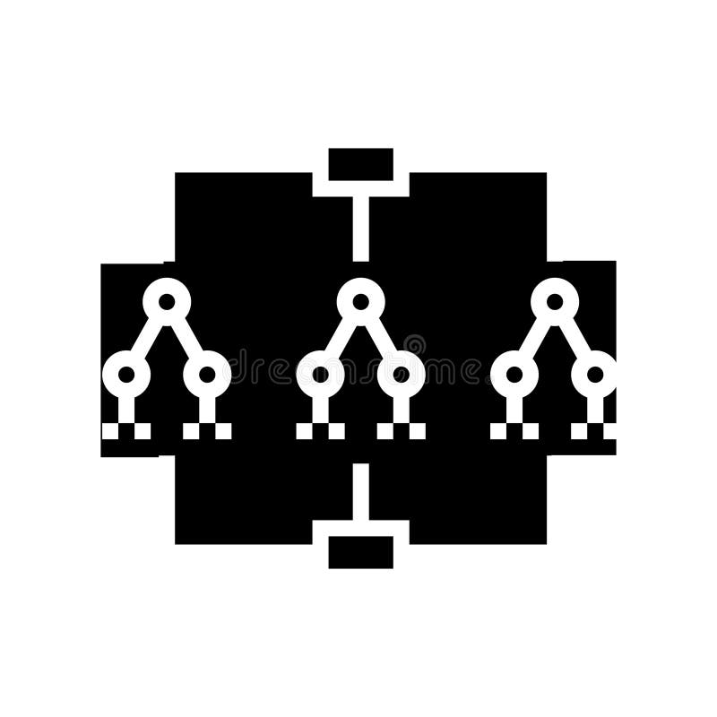 Random Forest Algorithm Icon Color Illustration Stock Illustration ... Random Forest Algorithm Icon Color Illustration Stock Illustration ...