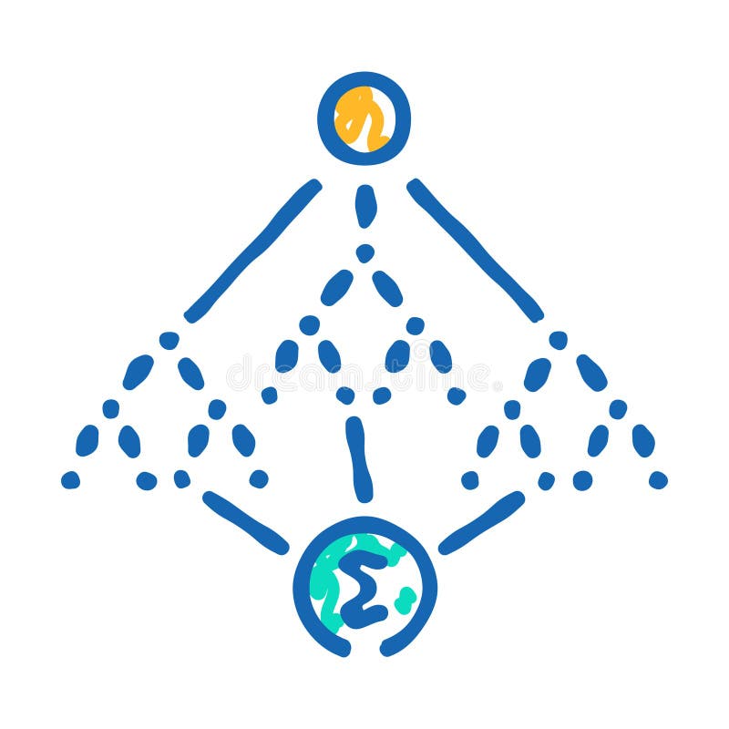 Random Forest Algorithm Icon Doodle Illustration Stock Illustration - Illustration of vector ...