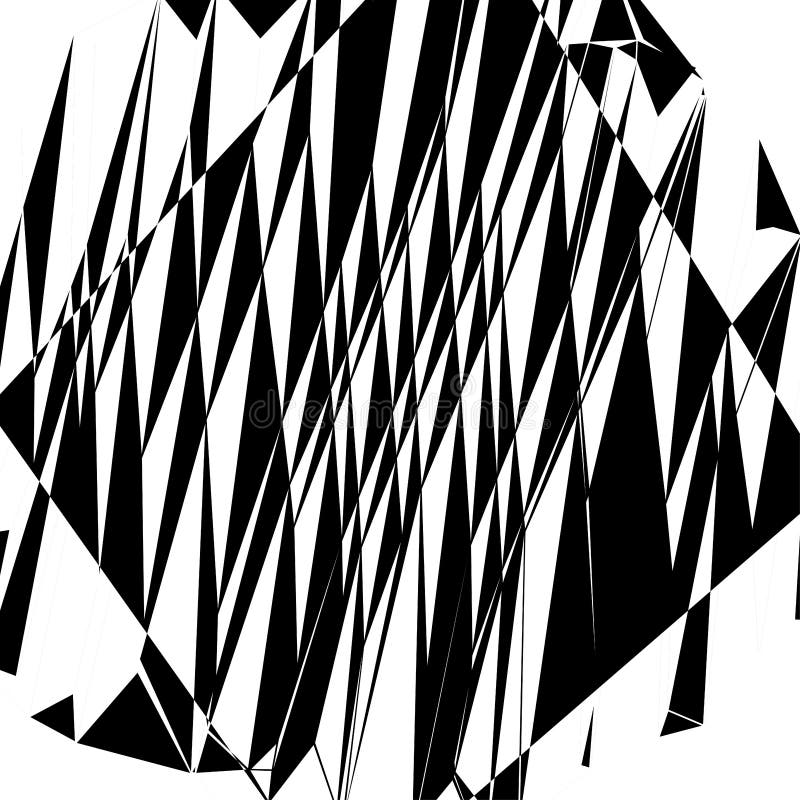 Random Geometric Abstract Art Element. Shattered Texture Stock Vector ...