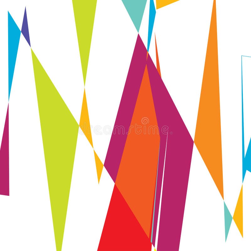 Random Geometric Abstract Art Element. Shattered Texture Stock Vector ...