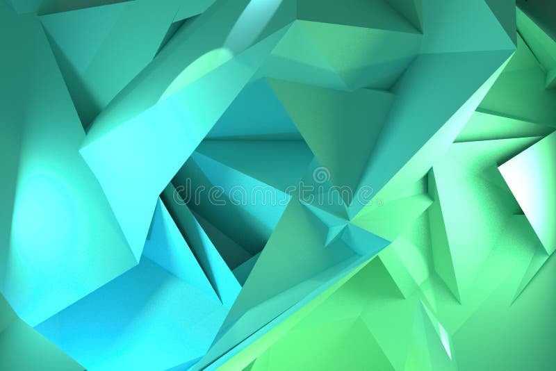 Random Geometric Backdrop. for Graphic Design or Background, CGI. 3D ...