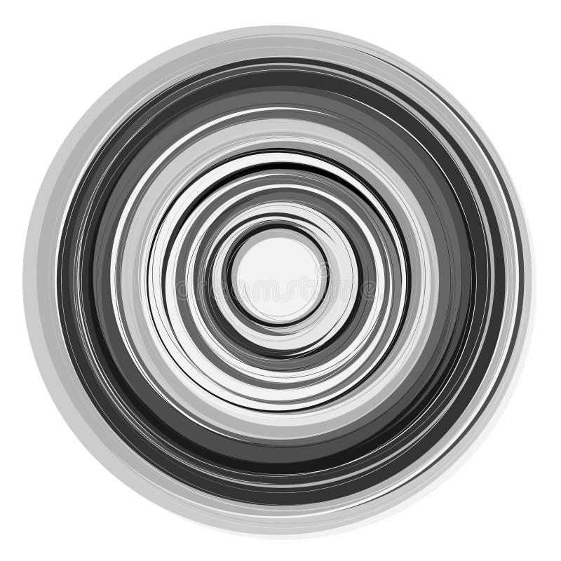 Random,grayscale, Gray Concentric Circles, Rings Abstract Geometric ...