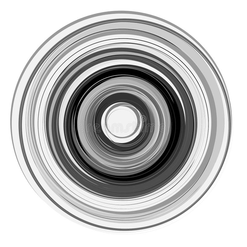 Random,grayscale, Gray Concentric Circles, Rings Abstract Geometric ...