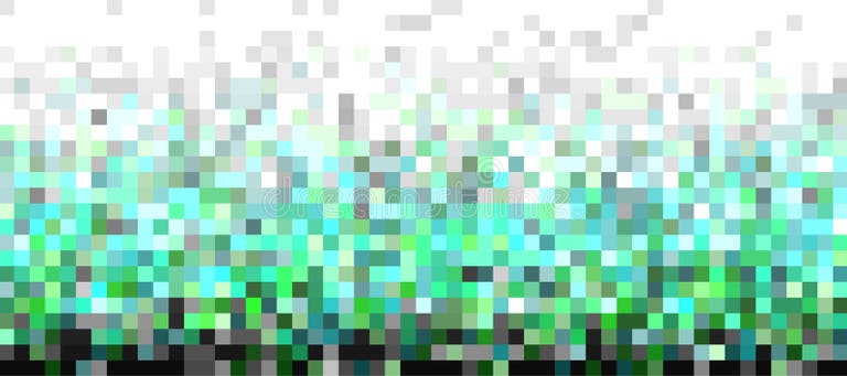 Random Green Gradient of Pixels Pattern. Shuffled Pixels Texture ...