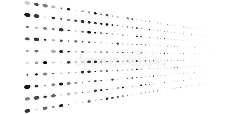 Random Greyscale, Grey Dots, Half-tone Element. Speckle, Stipple ...