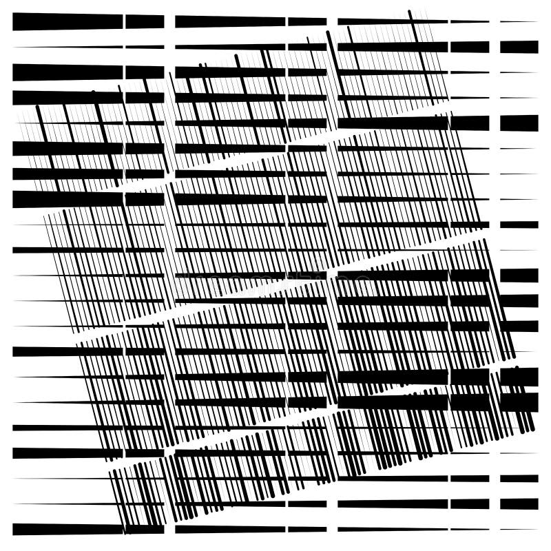 Random Grid, Mesh Pattern. Grating, Trellis Texture. Intermittent ...