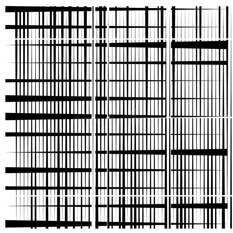 Random Grid, Mesh Pattern. Grating, Trellis Texture. Intermittent, Interrupt Lines Lattice ...