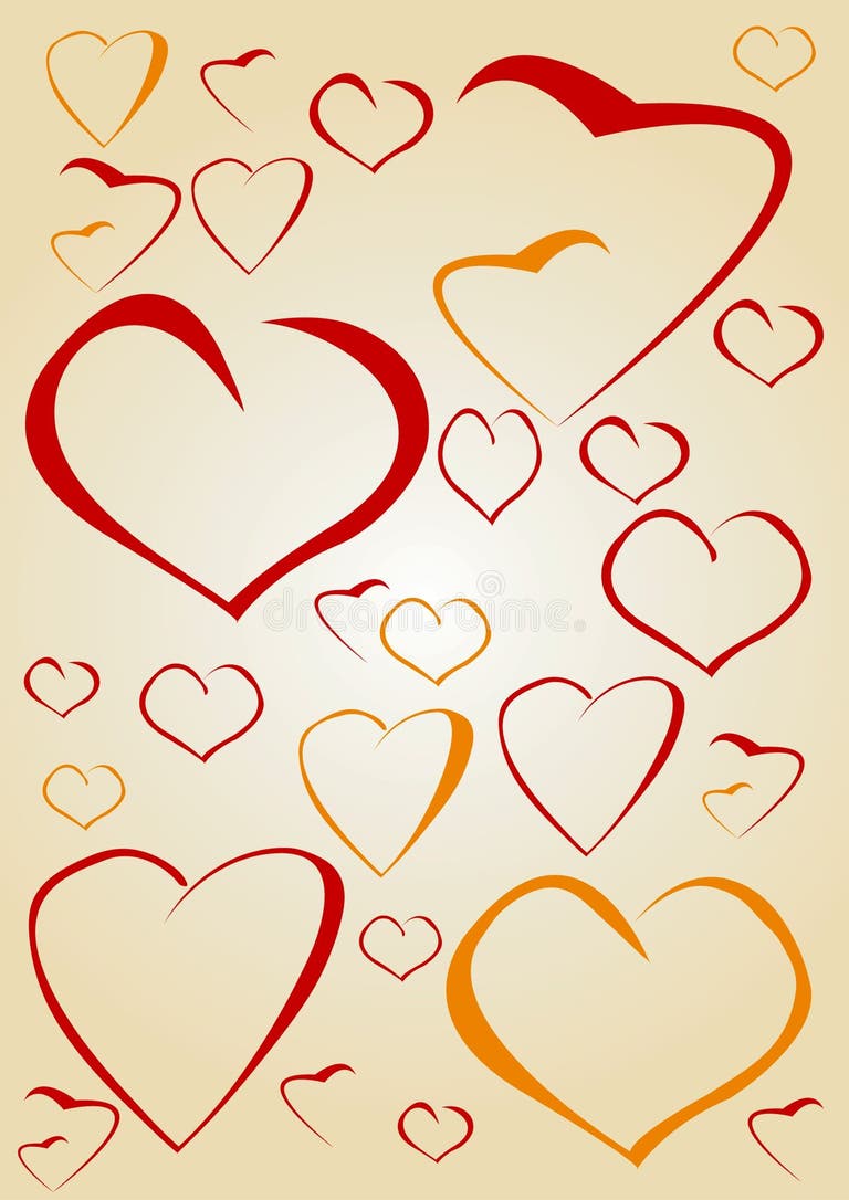 Random Hearts Stock Illustrations – 14,268 Random Hearts Stock ...