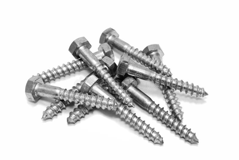Random Hexagonal Bolts stock image. Image of handyman - 22905791