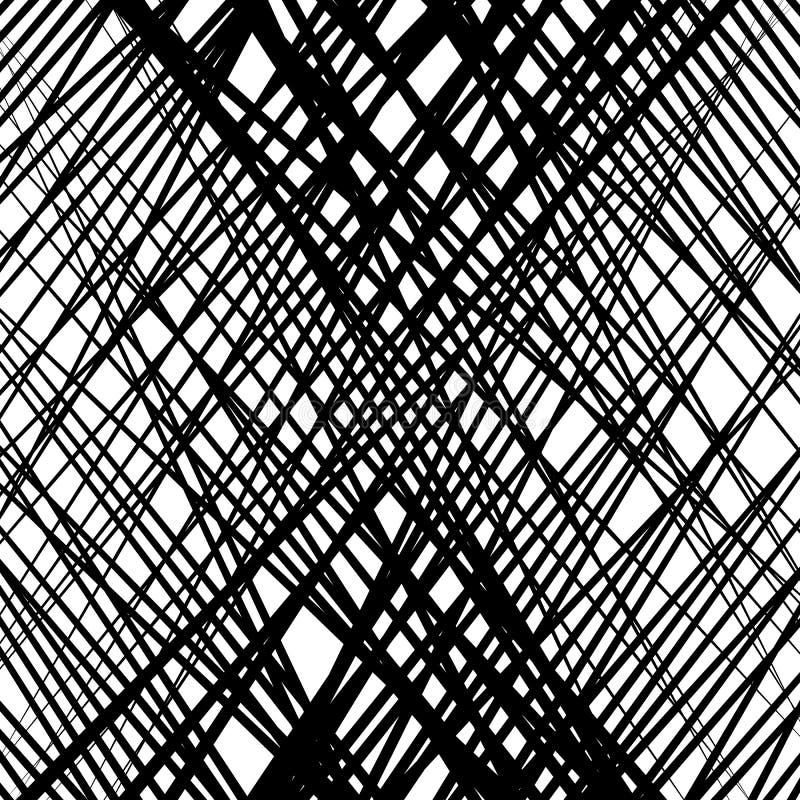 Random Intersecting Lines Abstract Geometric Pattern Random Grid Mesh