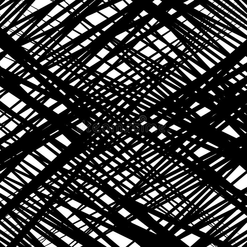 Random Intersecting Lines Abstract Geometric Pattern Random Grid Mesh