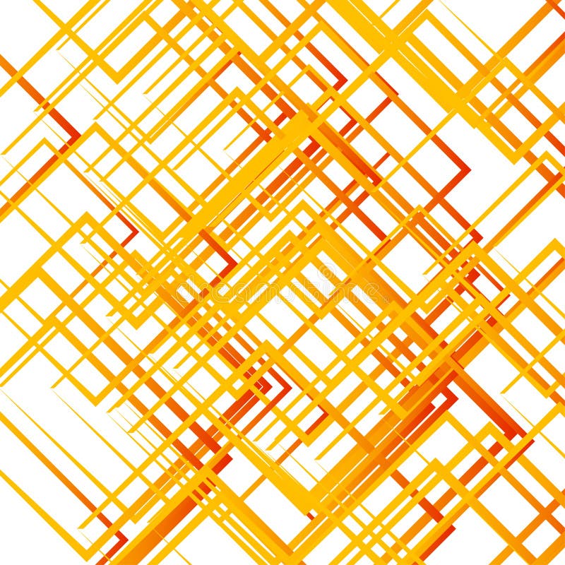 Random Intersecting Lines, Squares. Modern Colorful Geometric Te Stock ...