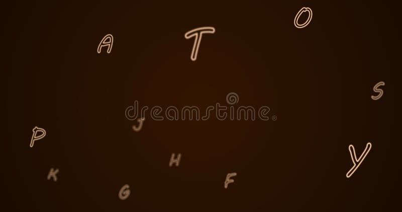 Floating Letters Alphabet Stock Illustrations – 251 Floating Letters ...