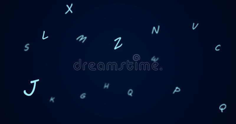 Floating Letters Alphabet Stock Illustrations – 251 Floating Letters ...