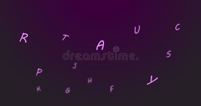 Floating Letters Alphabet Stock Illustrations – 251 Floating Letters ...