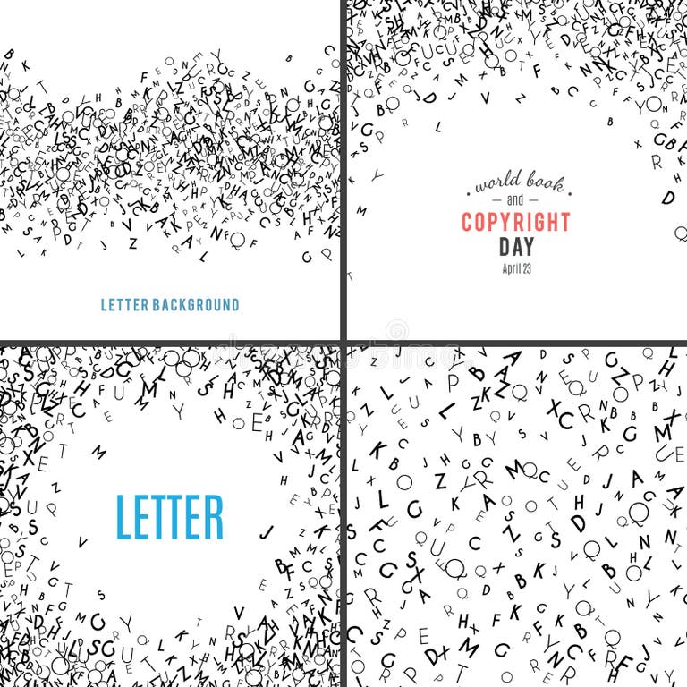 Random Letters Seamless Pattern Stock Illustrations – 705 Random ...