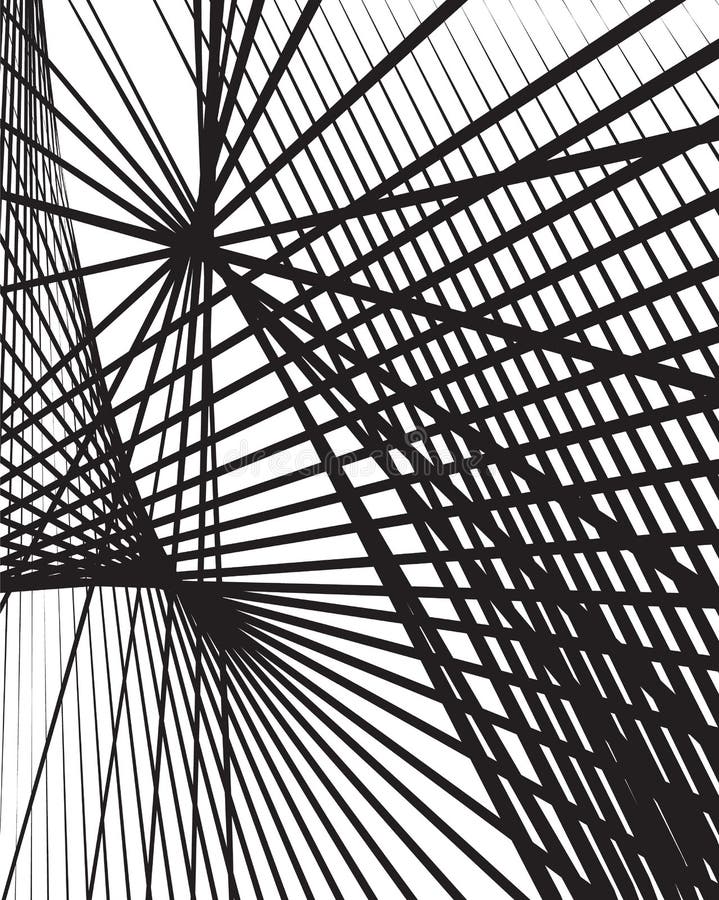 Random Lines Abstract Background. Modern, Minimal Art Like Grap Stock ...