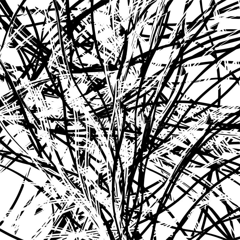 Random Lines Abstract Black and White Texture, Abstract Art, Abstract ...