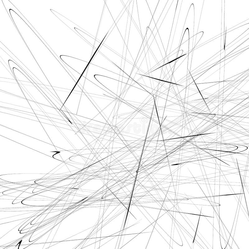 Random Lines Abstract Texture Stock Vector - Illustration of fracture ...