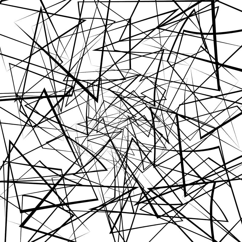 Random Lines Abstract Texture Stock Vector - Illustration of asymmetry ...