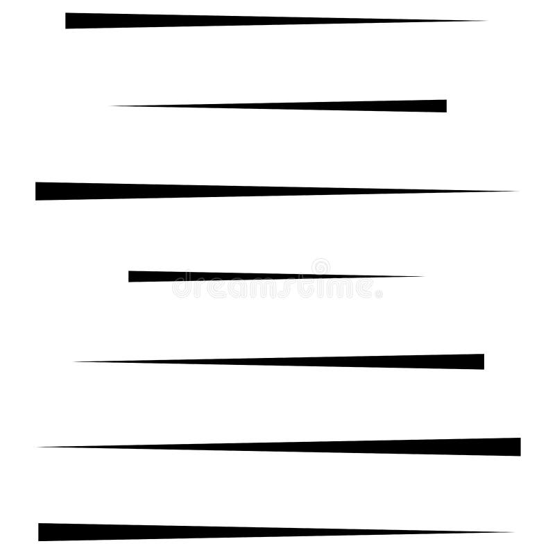 Random Lines Element. Random Horizontal Lines. Irregular Straight ...
