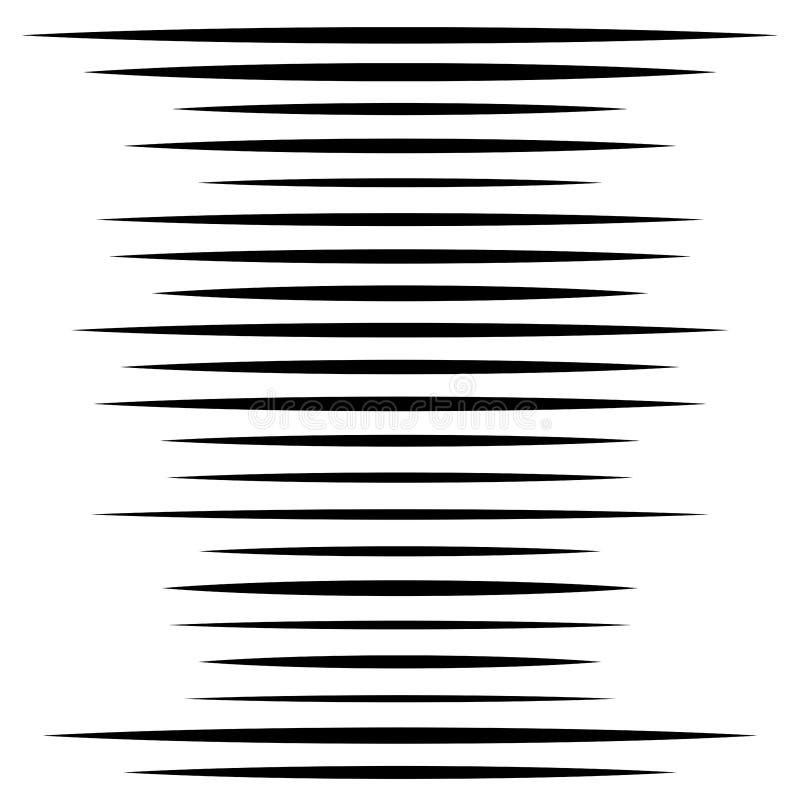 Random Lines Element. Random Horizontal Lines. Irregular Straight ...