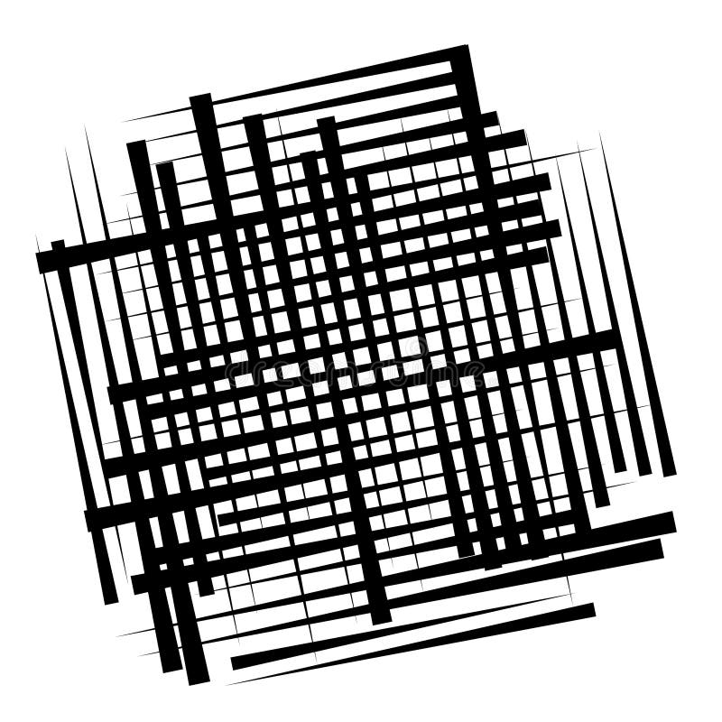 Random Lines Grid, Mesh. Dynamic, Irregular Overlap, Intersect Lines ...