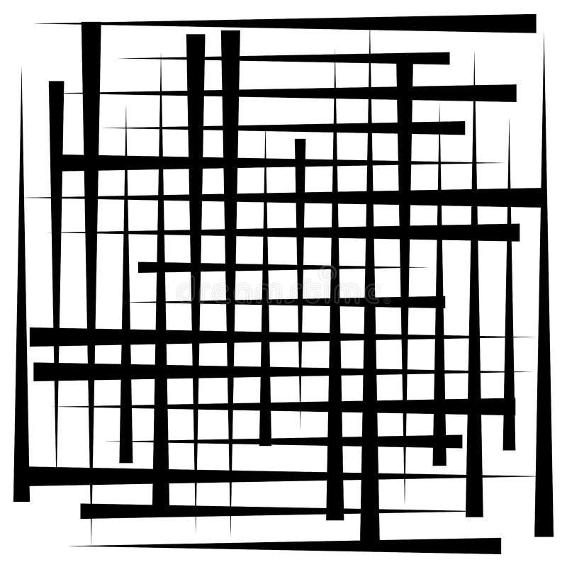 Random Lines Grid, Mesh. Dynamic, Irregular Overlap, Intersect Lines ...