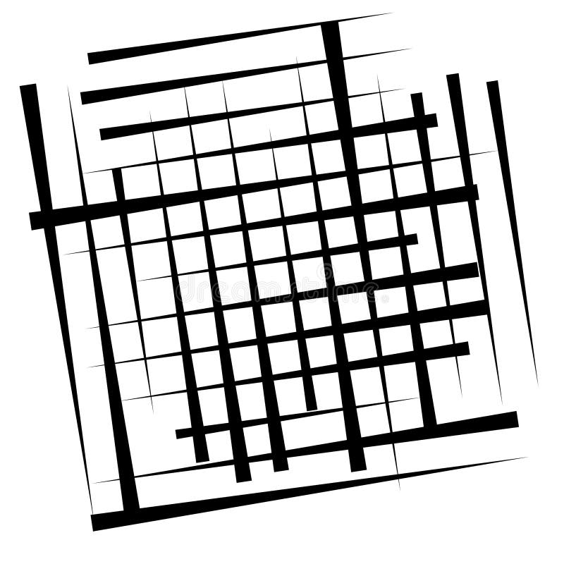 Random Lines Grid, Mesh. Dynamic, Irregular Overlap, Intersect Lines ...
