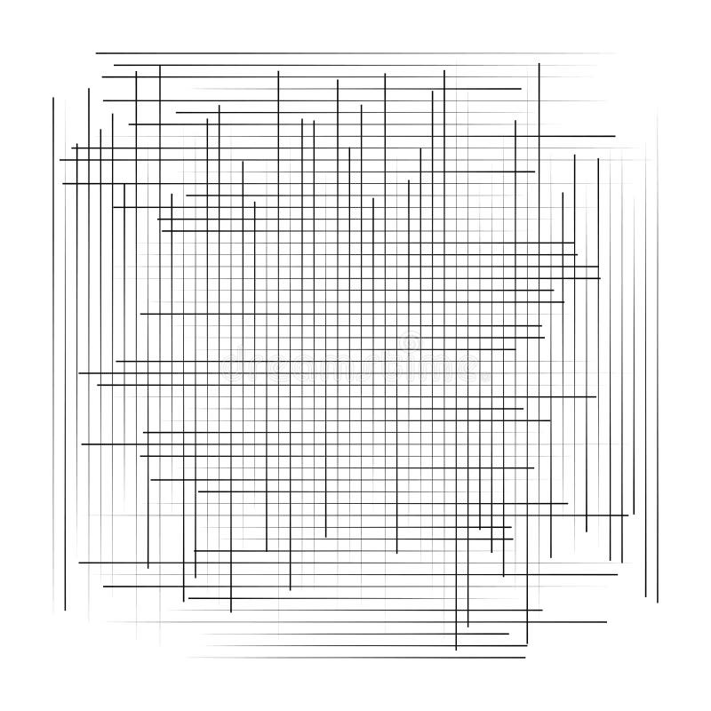 Random Lines Grid, Mesh. Matrix, Grille, Grating Abstract Lines Element ...