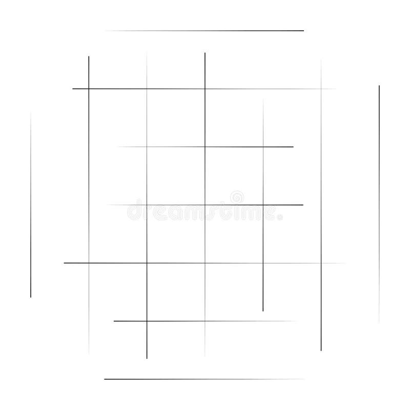 Random Lines Grid, Mesh. Matrix, Grille, Grating Abstract Lines Element ...