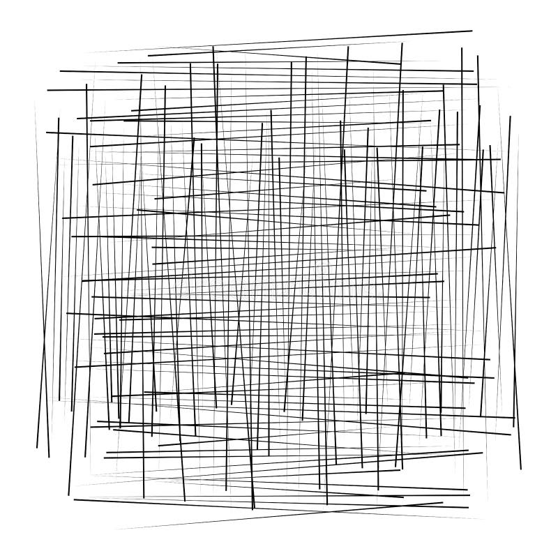 Random Lines Grid, Mesh. Matrix, Grille, Grating Abstract Lines Element ...