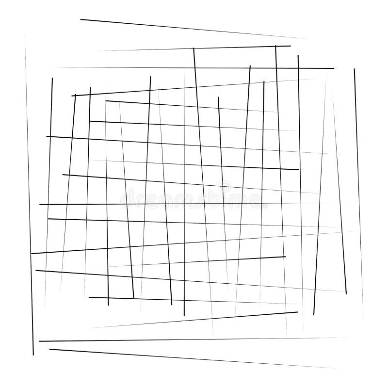 Random Lines Grid, Mesh. Matrix, Grille, Grating Abstract Lines Element ...