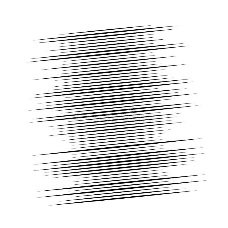 Random Lines Halftone Element. Random Horizontal Lines. Irregular ...
