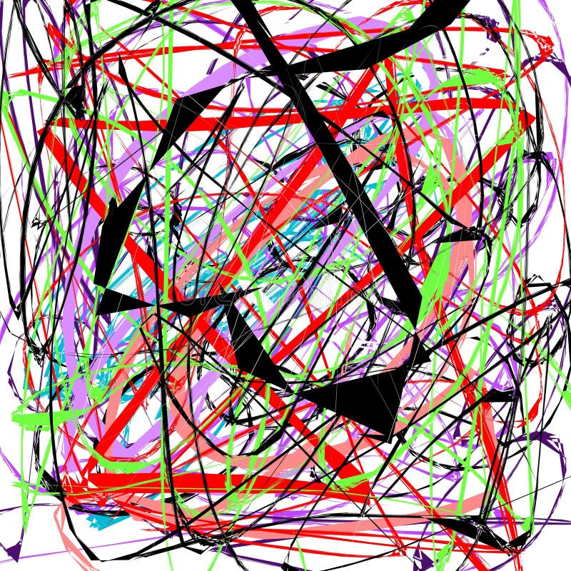 Random Line Drawing Stock Illustrations – 43,288 Random Line Drawing ...