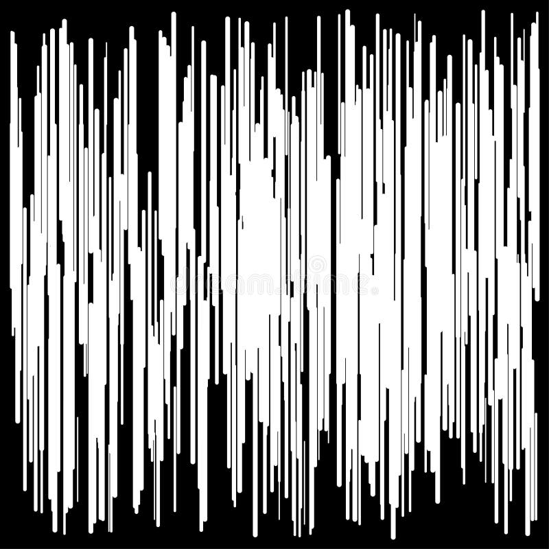 Random Lines, Stripes Abstract Geometric Vector Illustration Stock ...