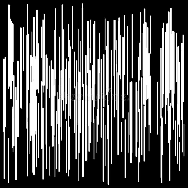 Random Lines, Stripes Abstract Geometric Vector Illustration Stock ...