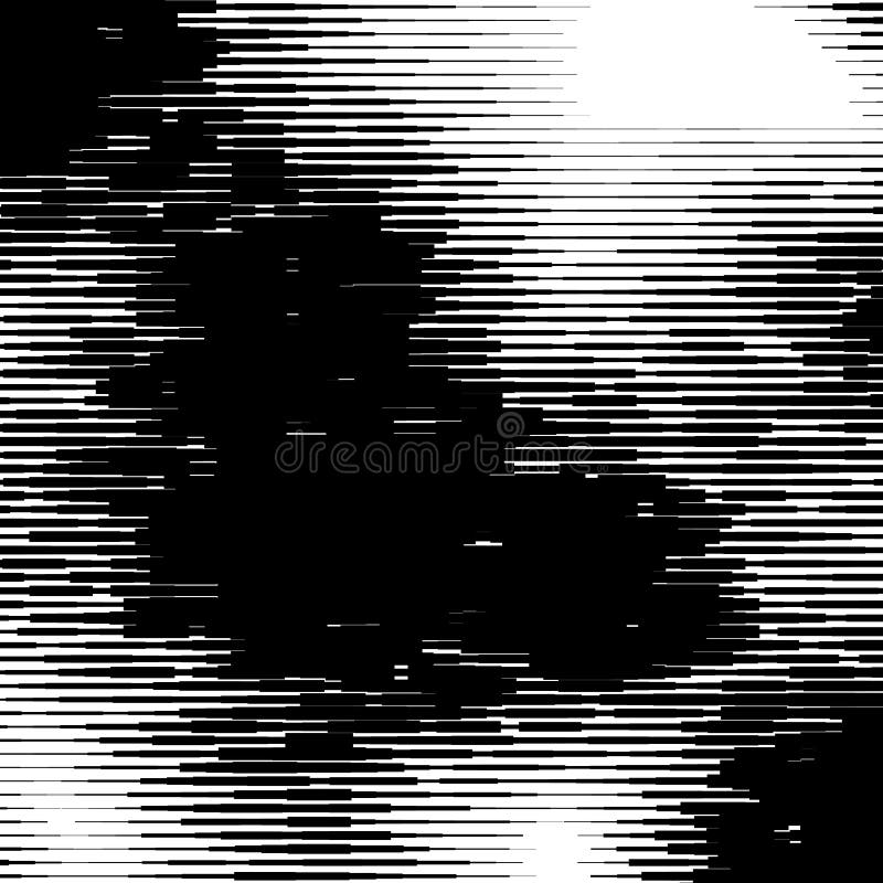 Random Lines, Stripes Texture. Glitch, Interference, Malfunction Stock Vector - Illustration of ...