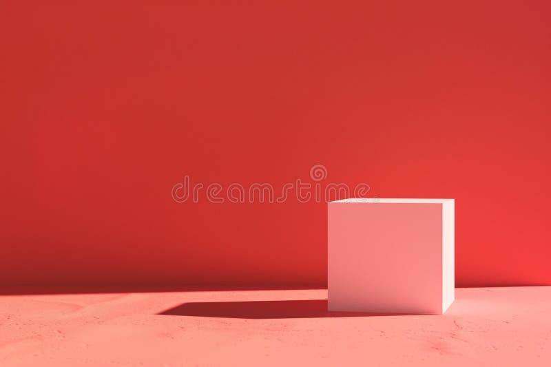 Random Minimalist Artifact Prominently Centered with White Space on a ...