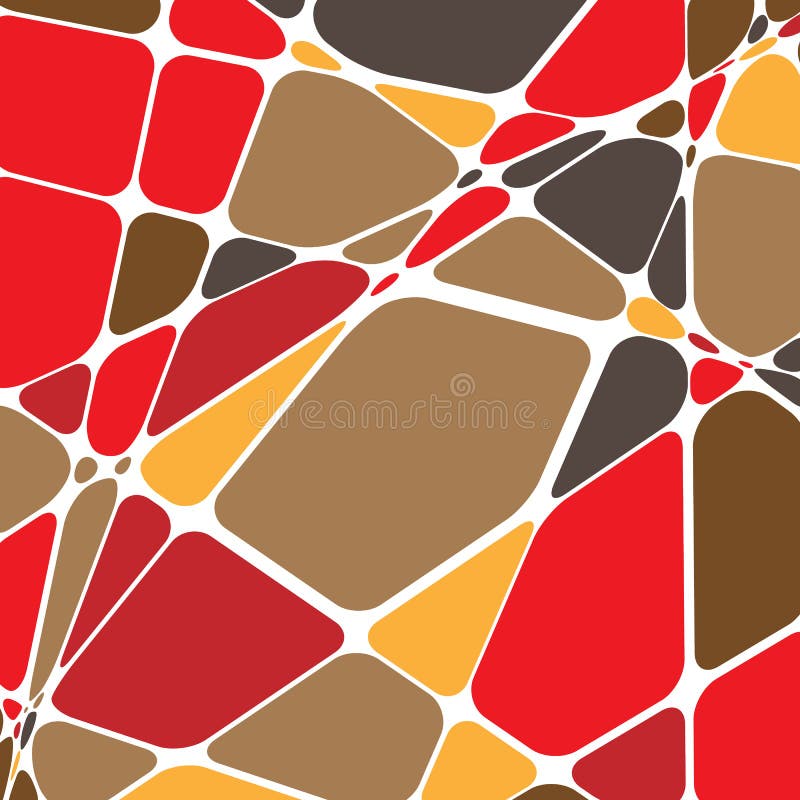 Random Mosaic. Irregular Cobblestone Geometric Pattern Stock Vector ...