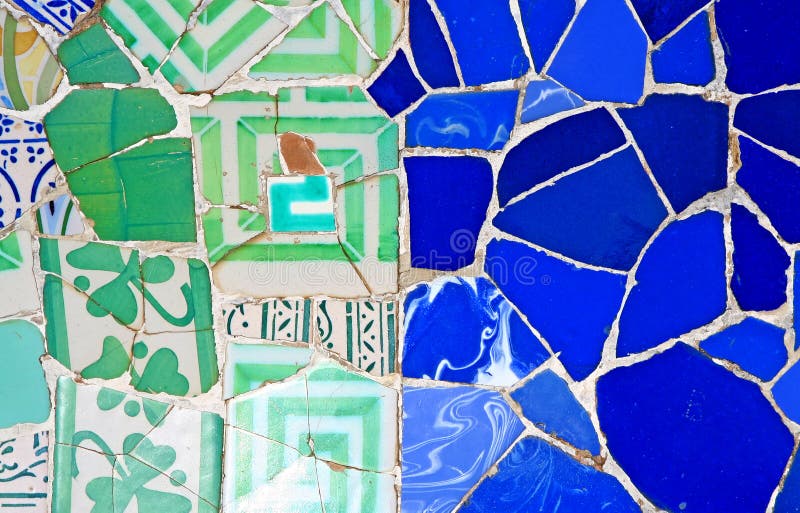 Random Mosaic Pattern stock image. Image of rock, flora - 1032687