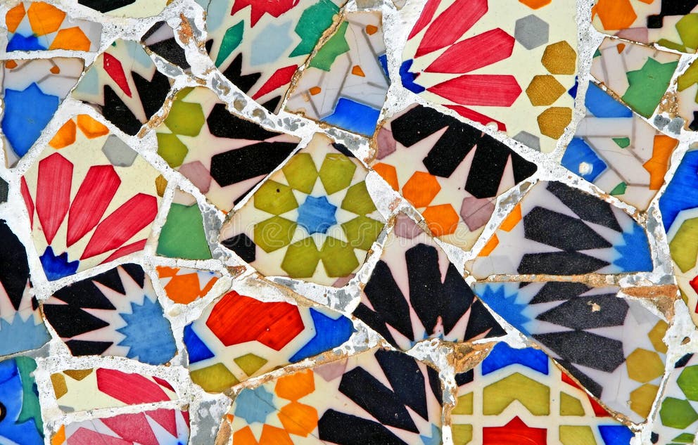 Random Mosaic Pattern stock photo. Image of creative, beauty - 1032692