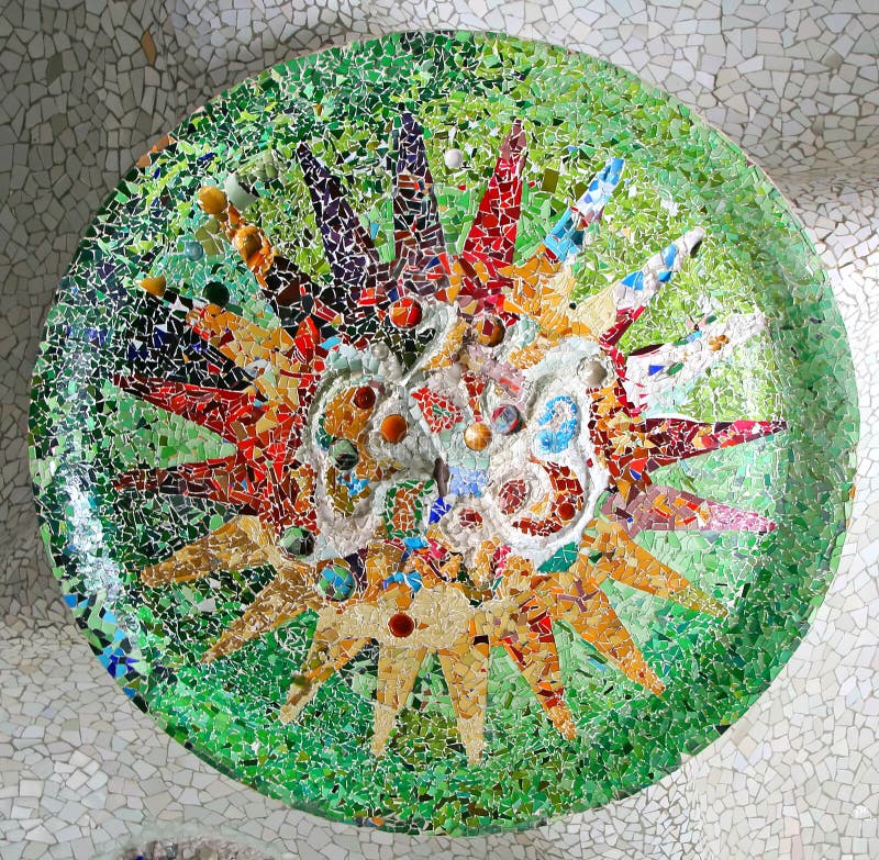 Random Mosaic Pattern stock image. Image of spain, summer - 1072233