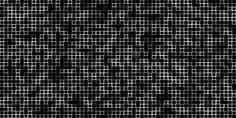 Random Mosaic Square Tiles Seamless, Repeatable Cubism Pattern, Texture ...