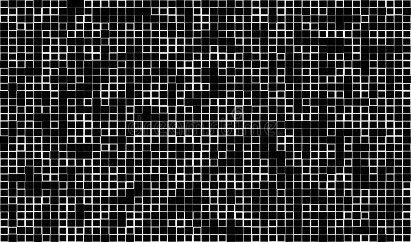 Random Mosaic Square Tiles Seamless, Repeatable Cubism Pattern, Texture ...